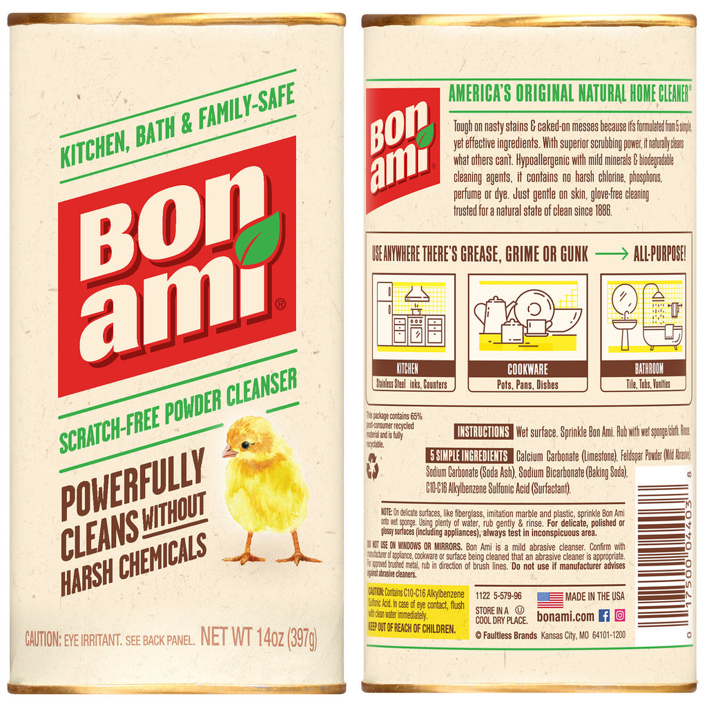 Bon Ami Powder Cleanser 14 oz. - Bon Ami